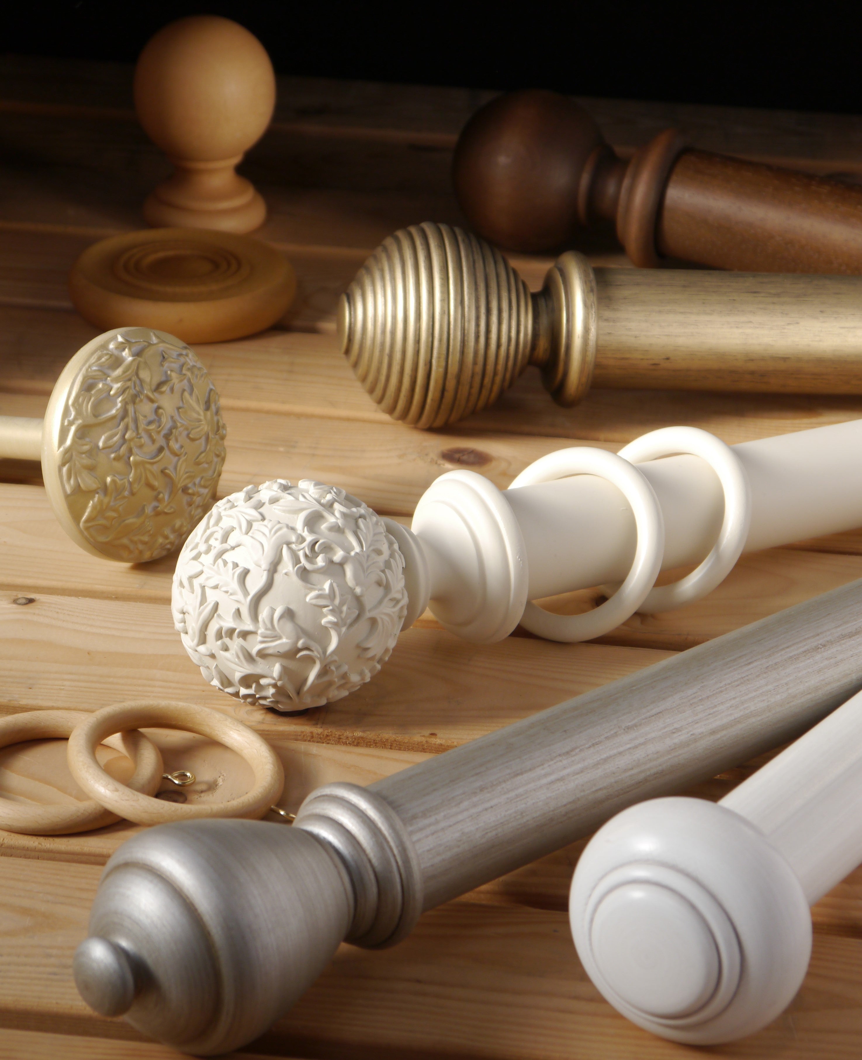 Hallis Modern Country Curtain Poles – Quality Poles