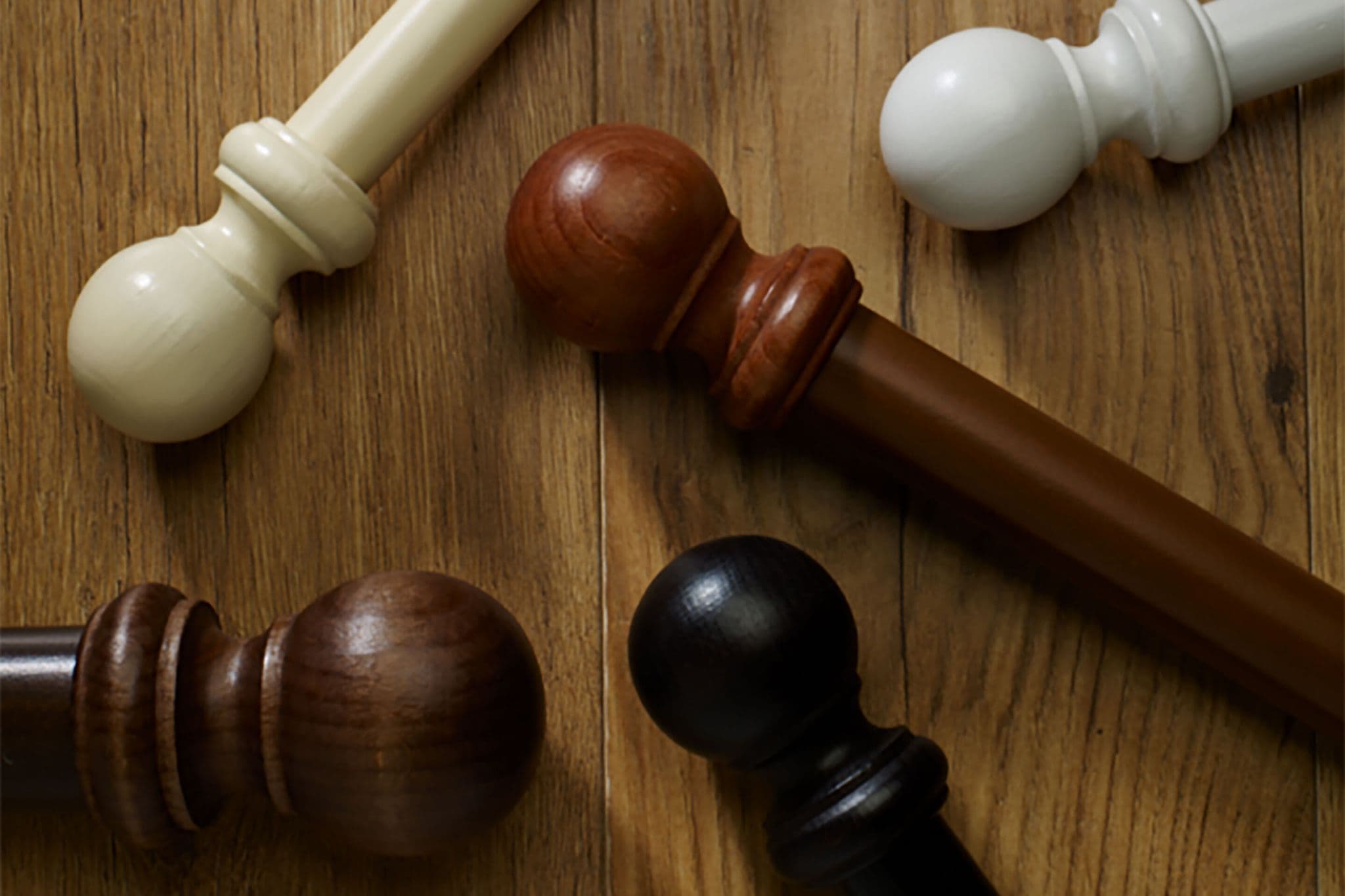 Hallis Woodline Wooden Curtain Poles – Quality Poles