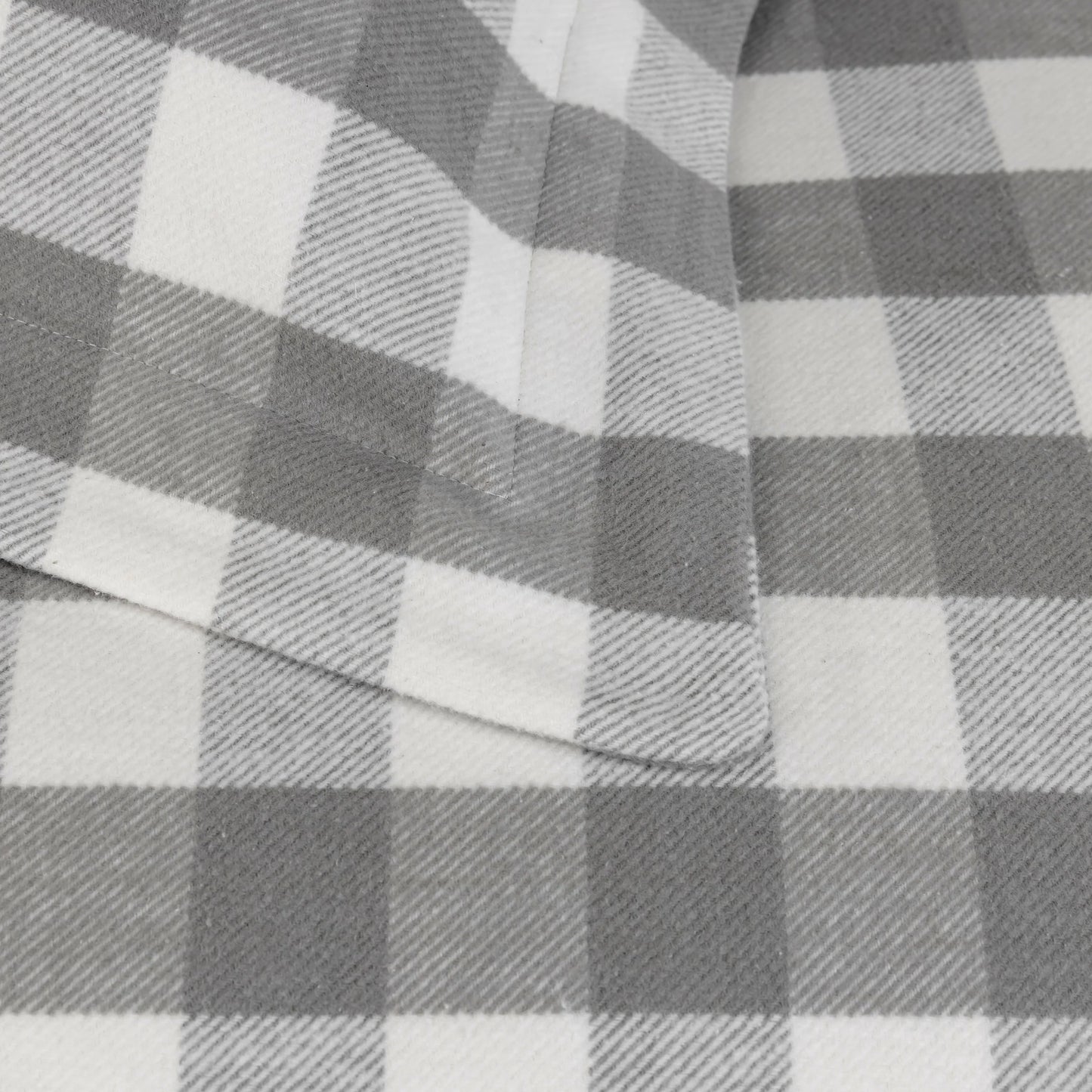 Design Port Stirling Flannel Duvet Cover Set - Grey – Quality Poles