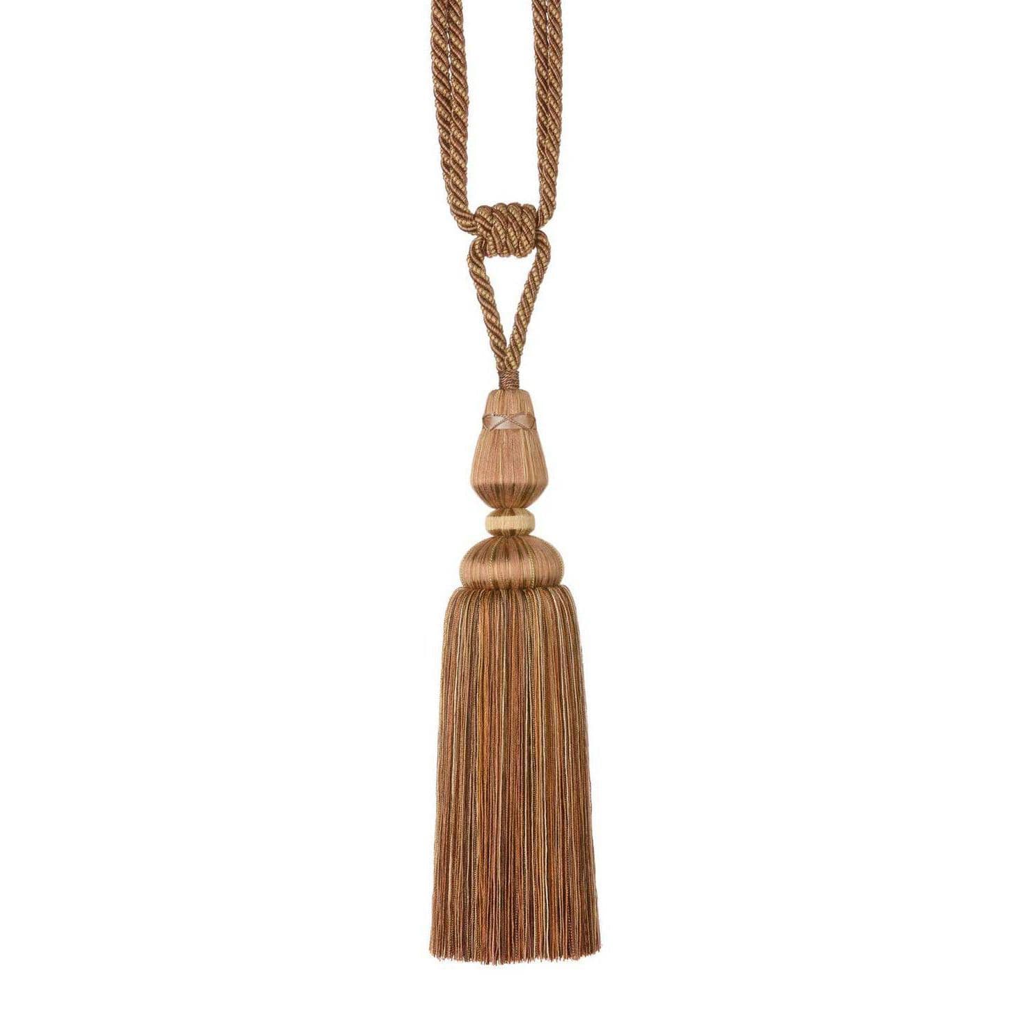 JLS Decadence Metallics Tassel Tiebacks (Pair) - Copper – Quality Poles