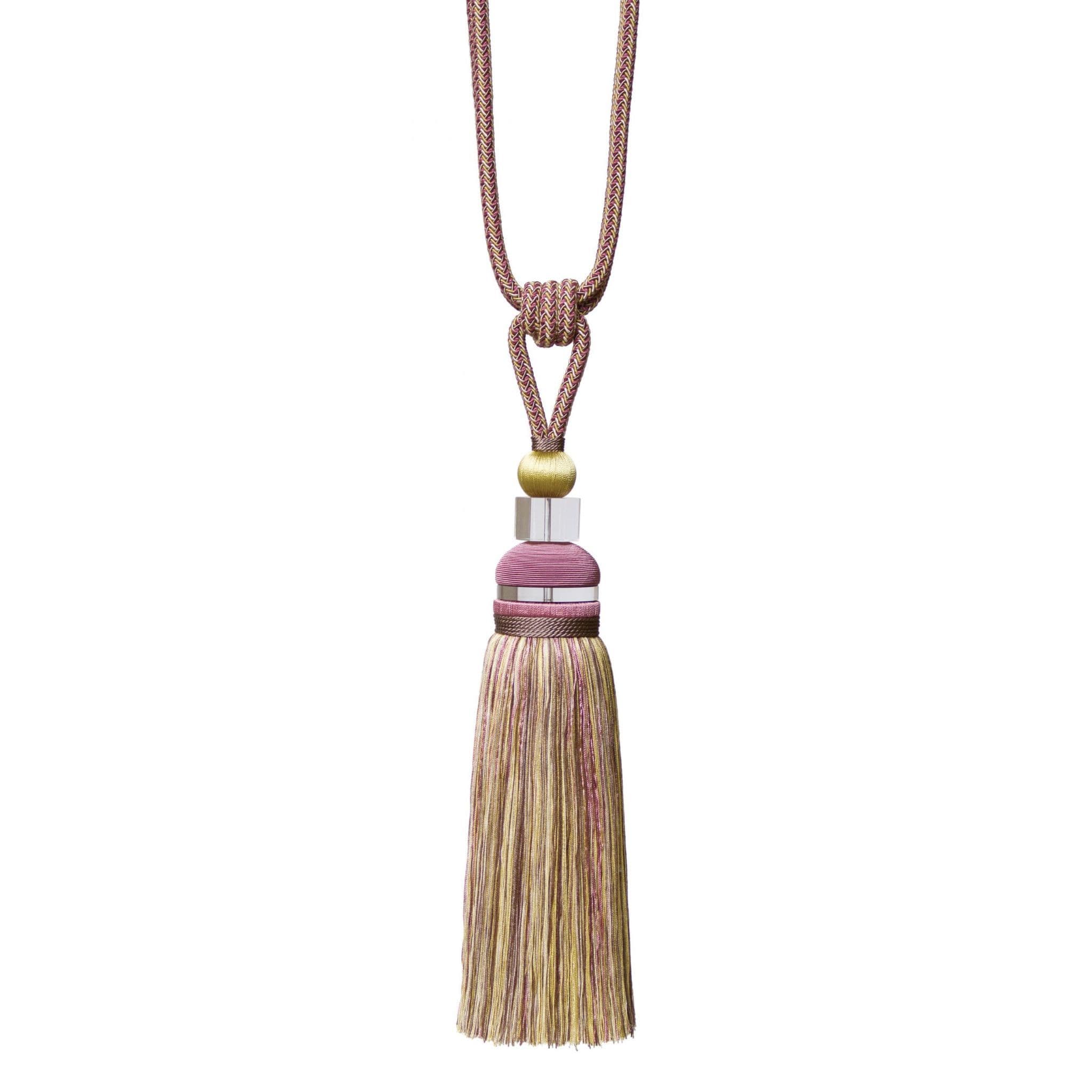 JLS Quartet Tassel Tiebacks (Pair) - Blush – Quality Poles