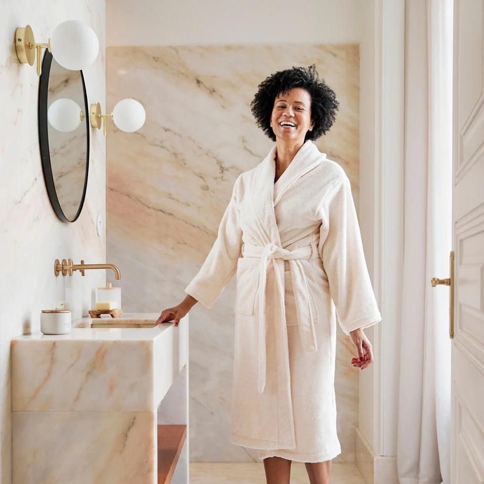 Torres Novas Bathrobe - Natural – Quality Poles
