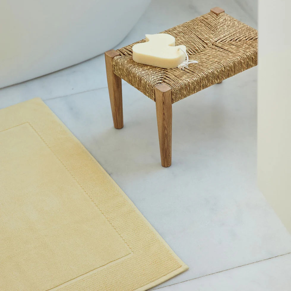 Torres Novas Bath Mat - Yellow Chic – Quality Poles