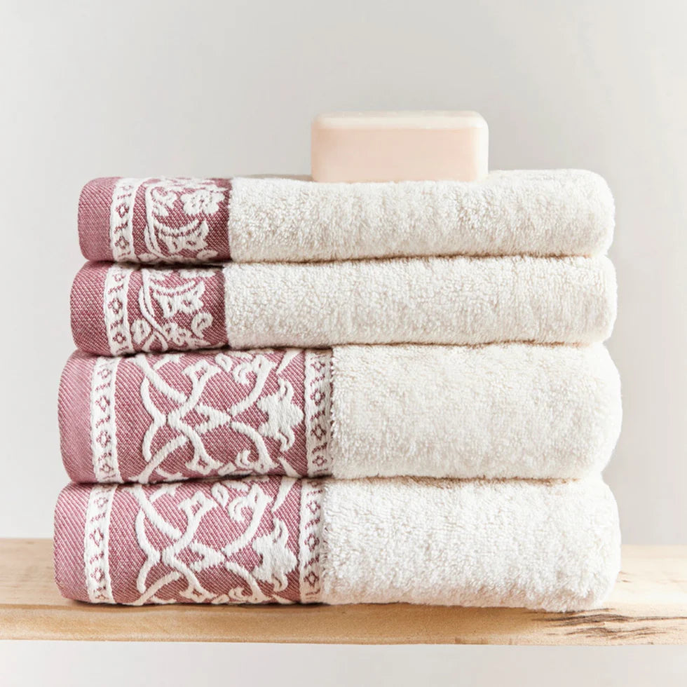 Torres Novas Royale Bath Towels - Bordeaux – Quality Poles