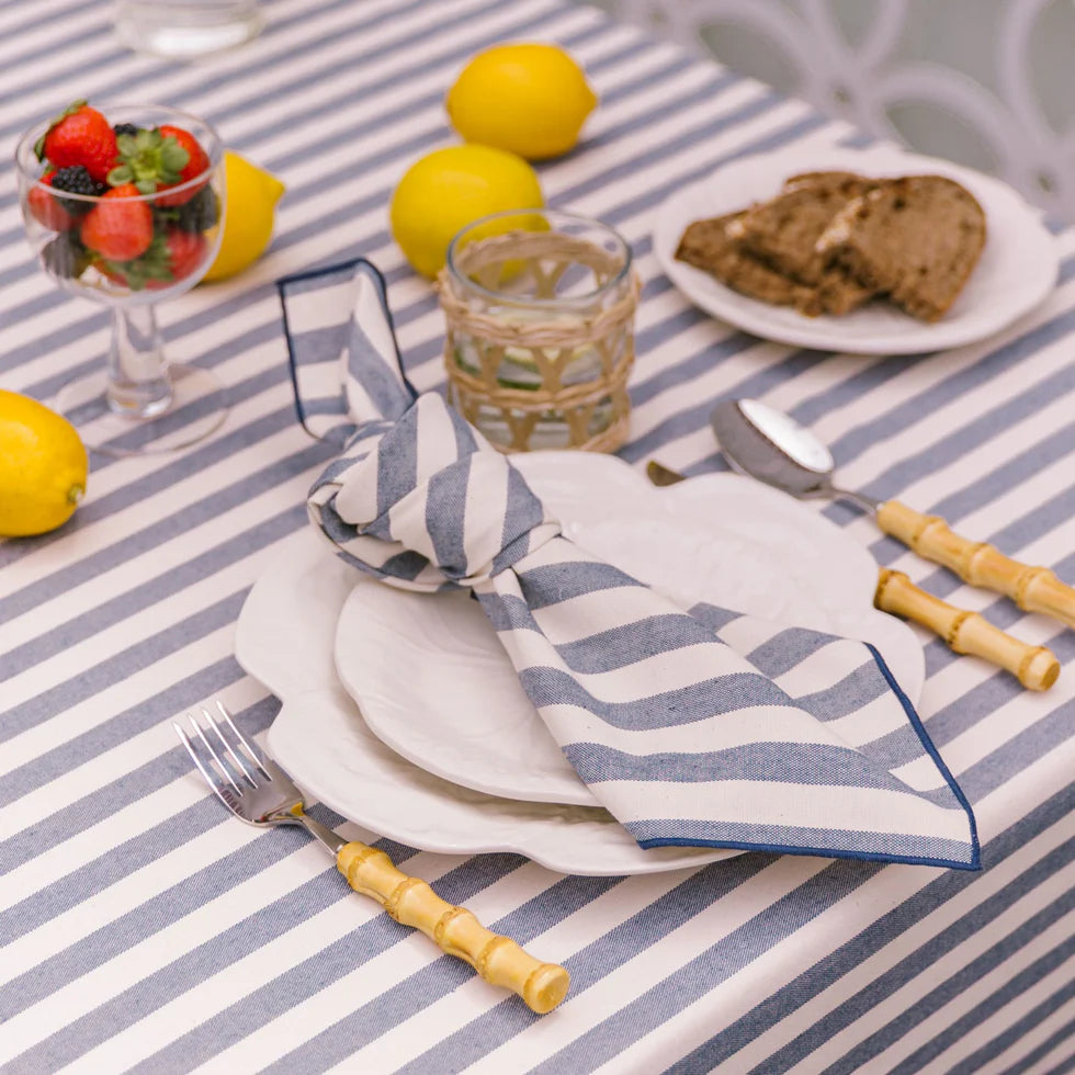 Torres Novas Barra Napkins - Blue – Quality Poles