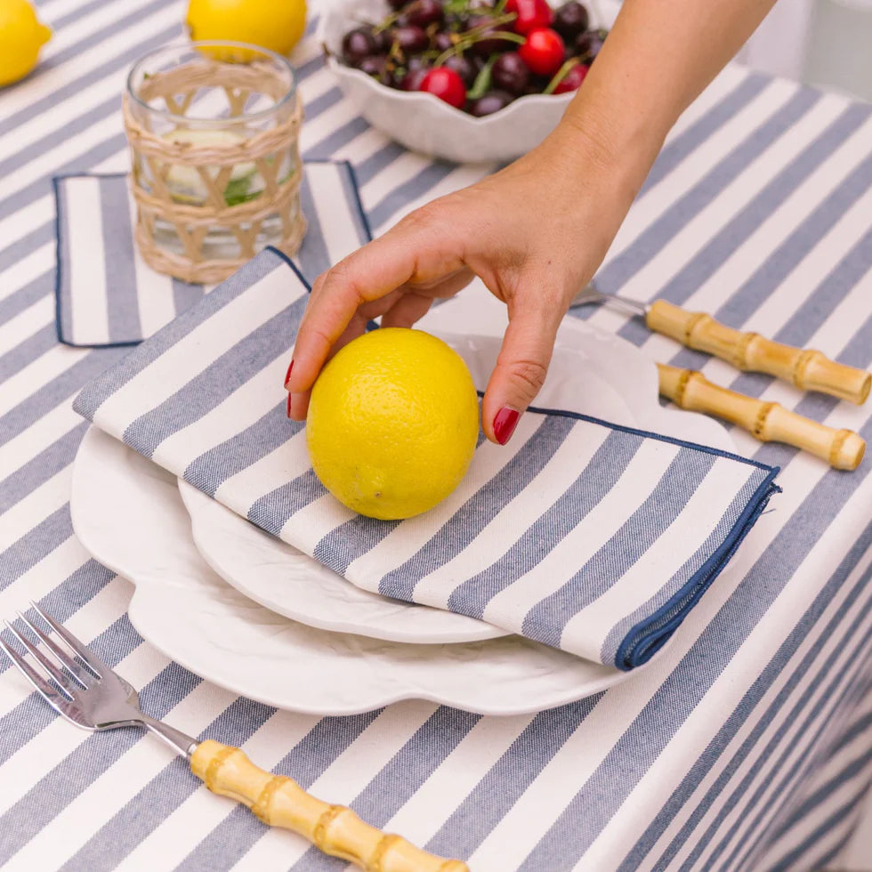 Torres Novas Barra Napkins - Blue – Quality Poles